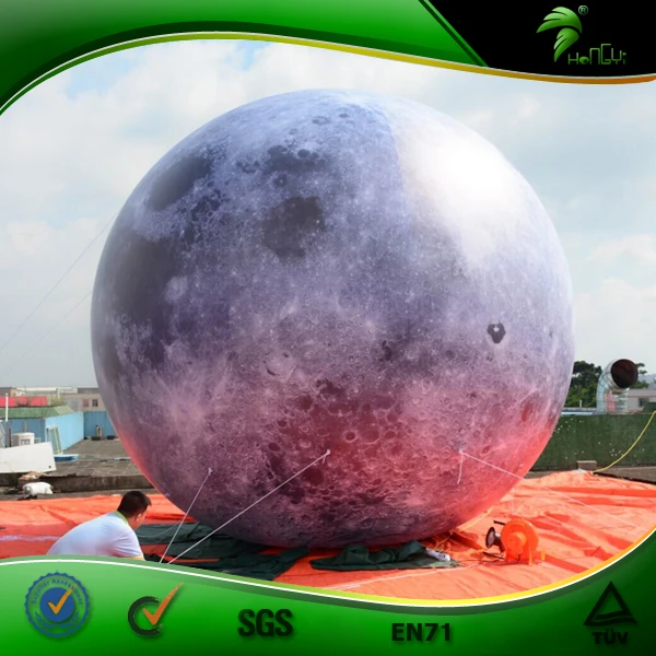 Custom Inflatable Moon Led Light Balloon /inflatable Planet Balloon ...