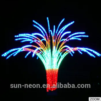 Led Electronic Christmas Fireworks Tree Lights Fireworks Light ...