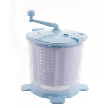 Portable Hand Cranked Manual Clothes Non-electric Washing Machine And ...