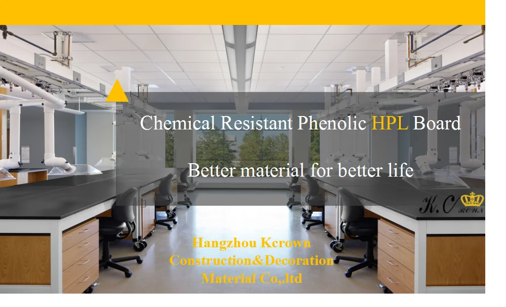 Customized Laboratory High Stand Chemical Laminate HPL I