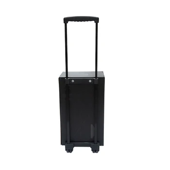 Corrugated Cardboard Roller Bag Paper Roll Trolley For Exhibition Eco ...