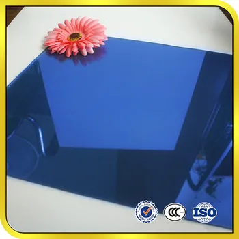 Dark Blue/ford Blue Tempered Glass 3mm 4mm 5mm 6mm 8mm 10mm 12mm 15mm ...