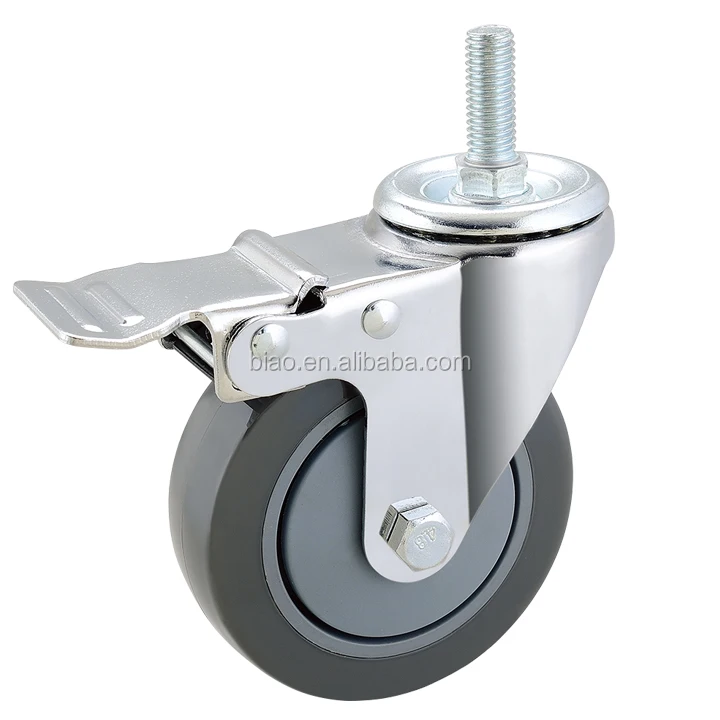 Kamado Bbq Grill Big Green Egg Caster Wheel Threaded Stem 3 " 4 " 5 ...
