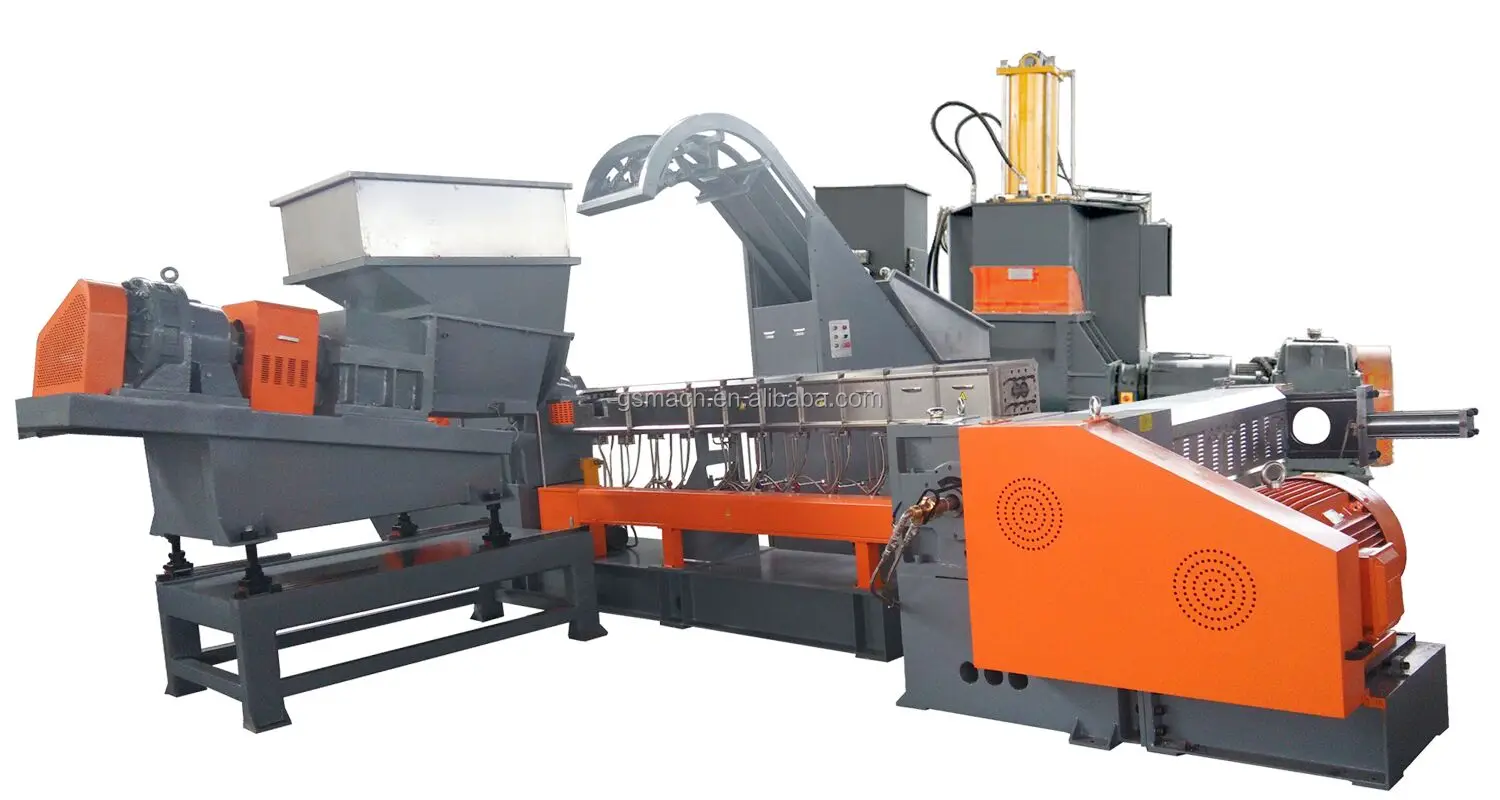 Ce Iso9001 High Production Kneader+twin Screw Extruder & Single Screw ...