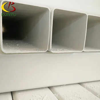 Factory Price Agriculture Greenhouse Hydroponics 4 Inch Square Pvc Pipe ...