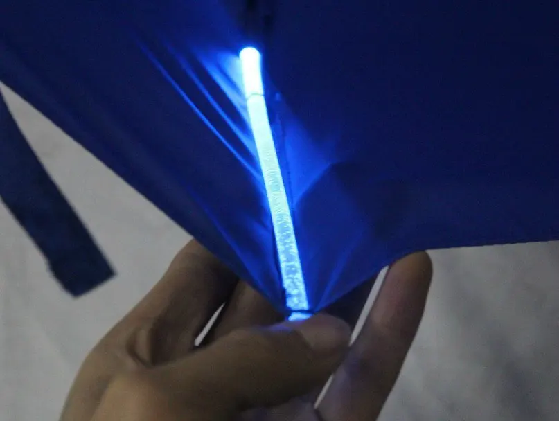 Umbrella with Led Shaft Standard Umbrella Size Market Torch Handle LED ...