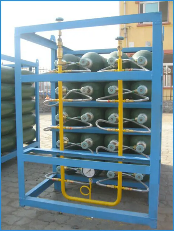 New Sefic Gas Cylinder Bundle Oxygen Gas Cylinder Rack With Perfect ...