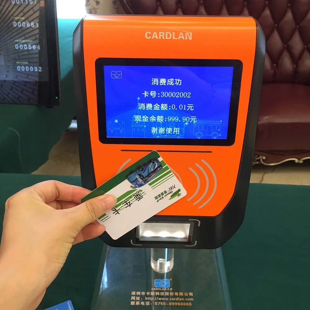 Contactless Rfid Bus Validator With 3g 4g Gps Nfc Qr Code Emv L1 Ip56 ...