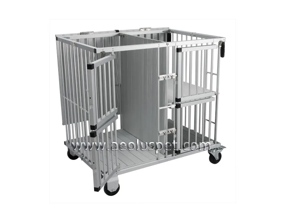 Kb-511 Large Size Aluminum Dog Trolley Portable Pet Stroller Dog Show ...