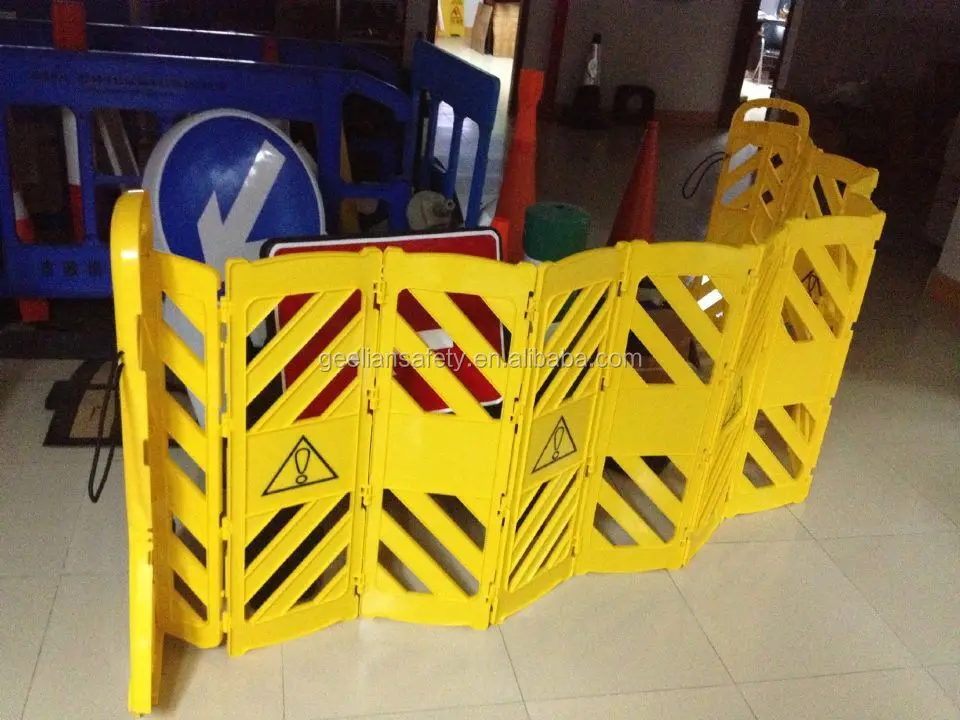 Plastic Folding Fence Portable Safety Barrier - Buy Safety Barrier ...