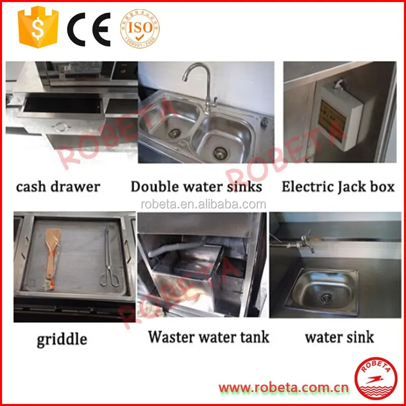 Towed Customized Mobile Waffle Carts Food Cart For Sale - Buy Waffle ...