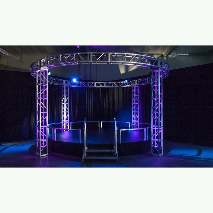 Circular Lighting Truss - Durable Aluminum Stage Setup