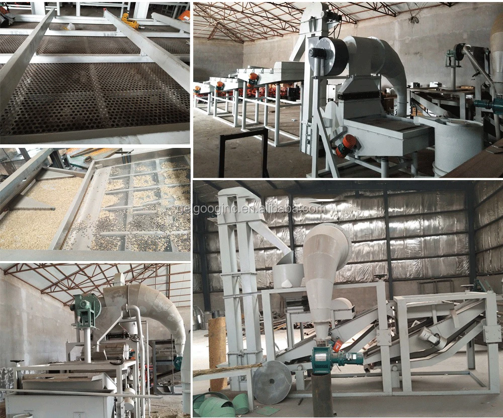 200kg/h Automatic Pine Nuts Hulling Melon Sunflower Seed Peeling ...