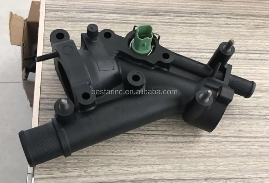 Aluminum Thermostat Outlet Water 1633130110 16331-30110 For Toyota Car ...