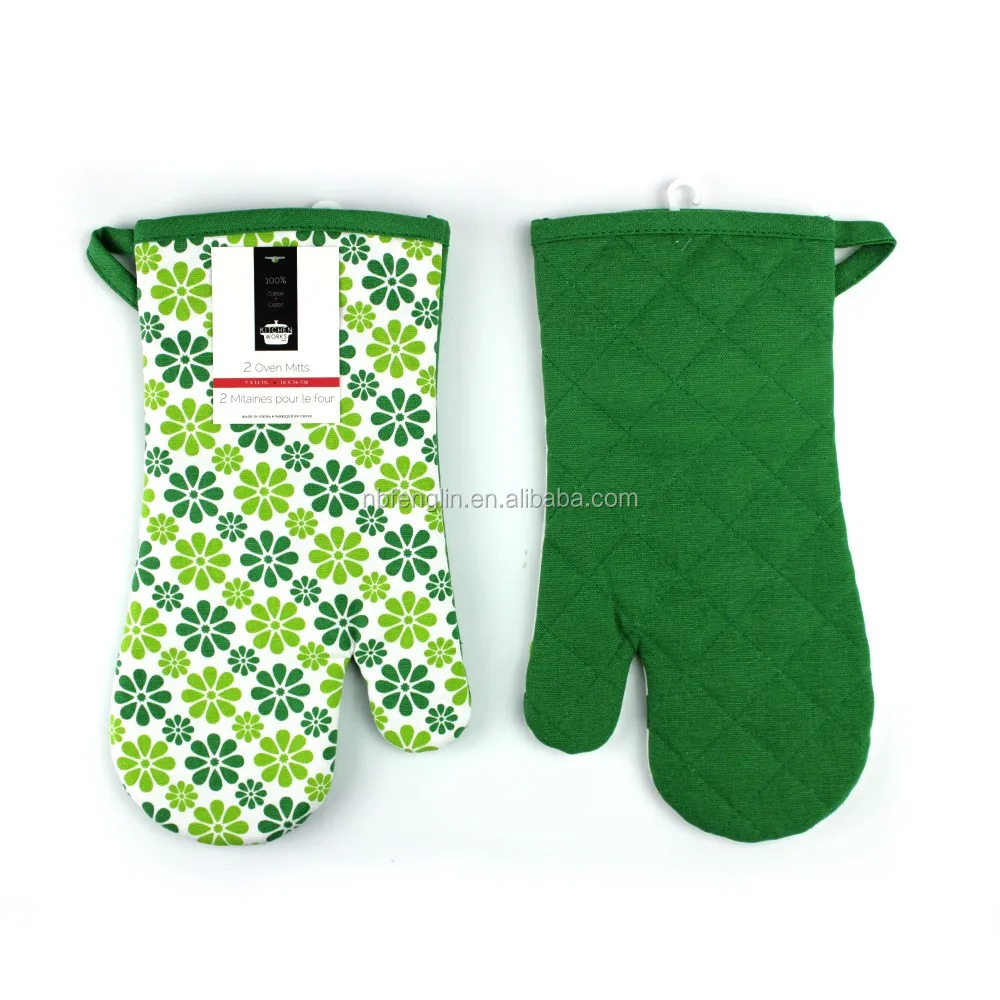 China Supplier Custom Design Printed Kitchen 100%cotton Potholder And ...