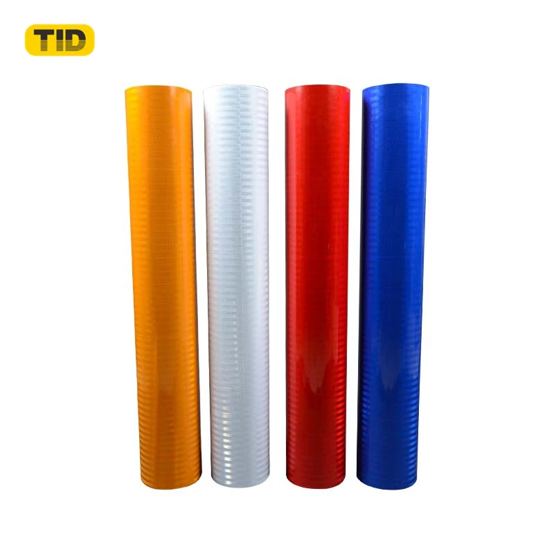 Pvc Waterproof Reflective Sheeting With Micro-prism Structure Made In ...