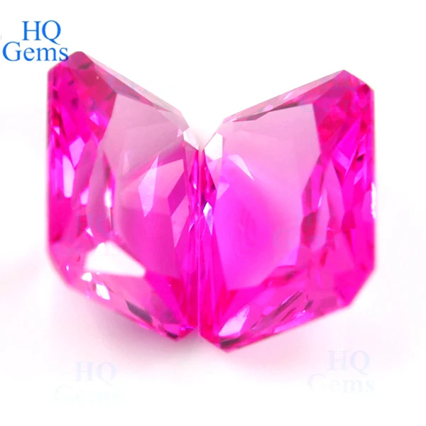 Hq Original Ruby Stone Rough Ruby Gems Emerald Cut Corundum - Buy ...