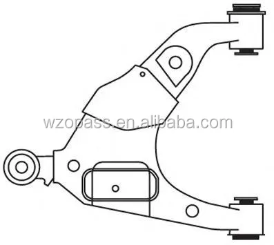 OPASS 18 Years Factory MR496795 Front Axle Lower Track Control Arm for ...