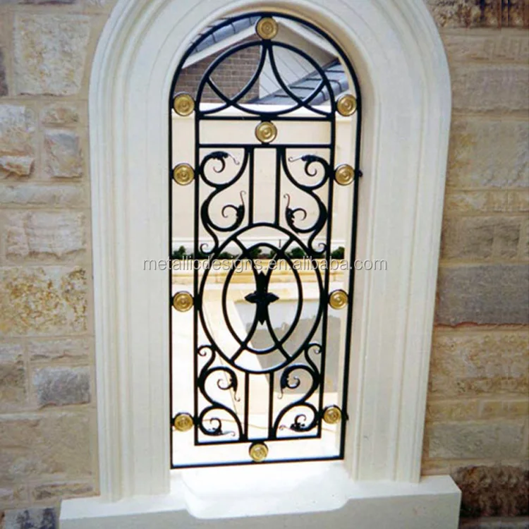 Top Round Steel Window Grill Design - Buy Top Round Steel Window Grill ...