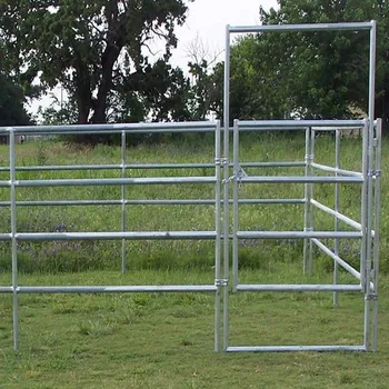 Ranch Metal Tube Fencing Farm Gate/ Galvanized Iron Field Gate - Buy ...