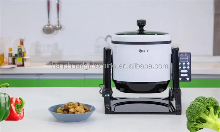 Home Cooking Machine Automatic Intelligent Cooking Robot Electric Wok ...