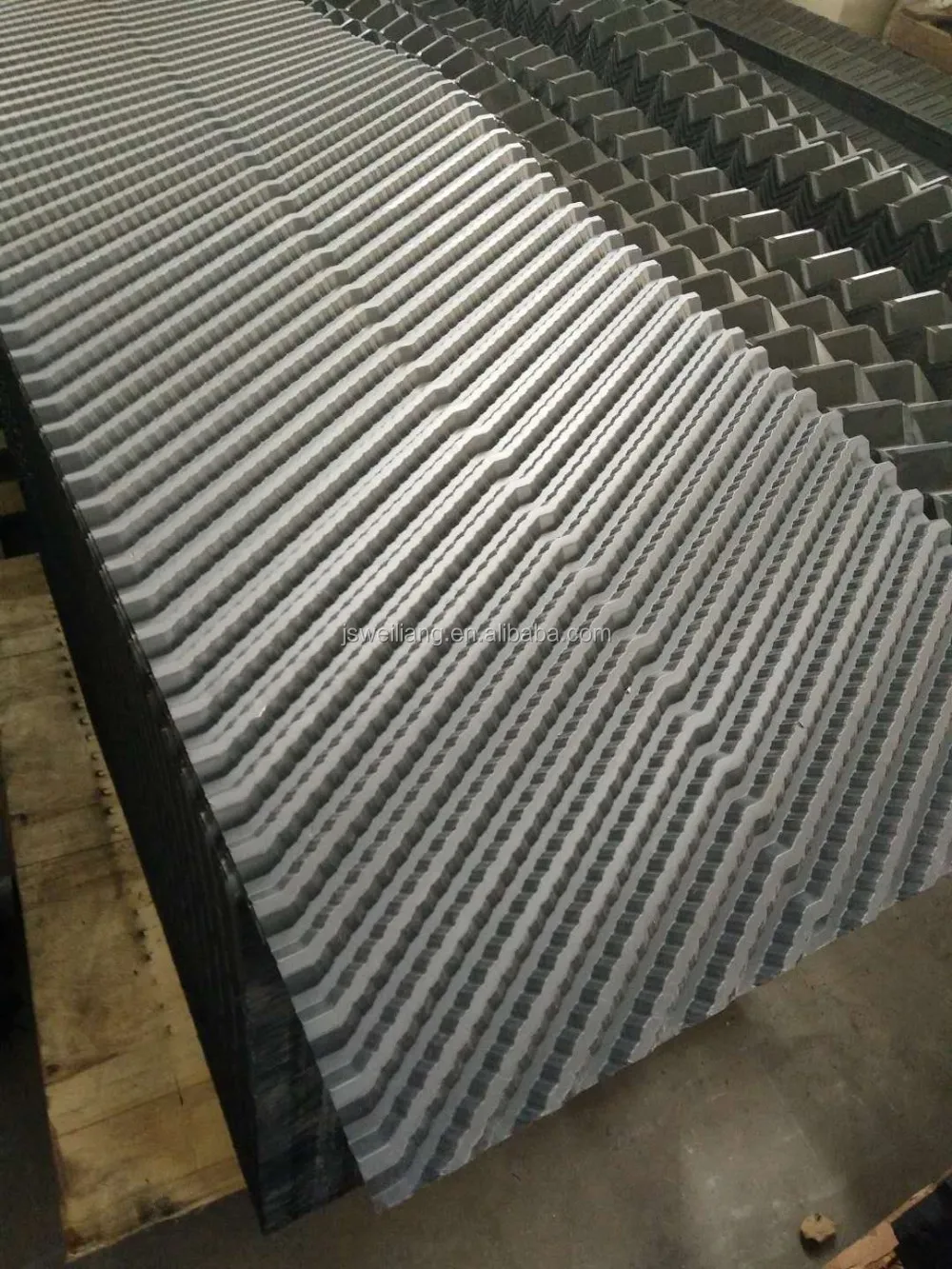 Popular Pvc Corrugated Sheet For Cooling Tower/pvc Cooling Tower Fill ...