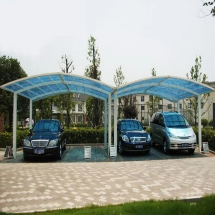 Easy Assembly Polycarbonate Sheet Car Parking Shed