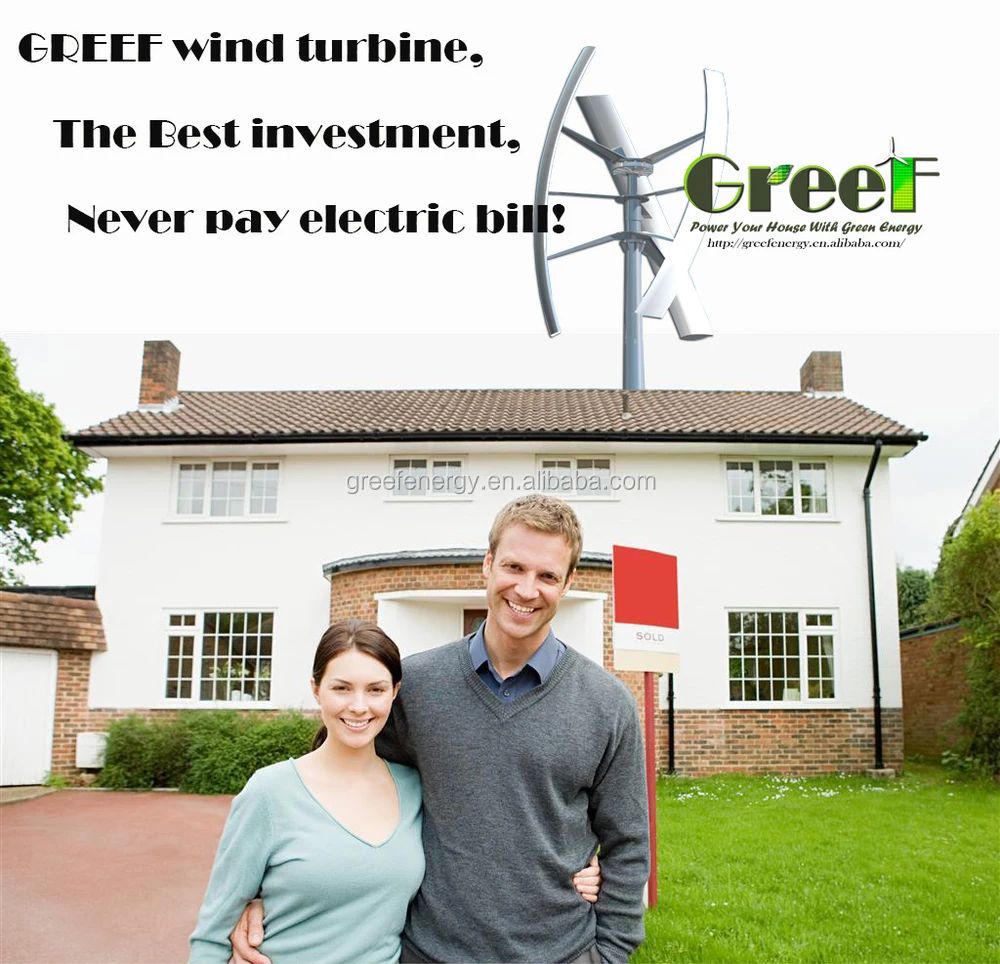 Vawt Off Grid System! Vertical Axis 3kw Wind Turbines Price - Buy ...