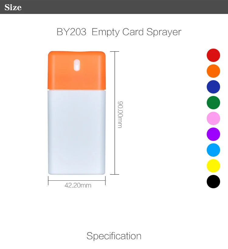 20ml Colorful Credit Card Spray - Buy Credit Card Spray,20ml Credit ...