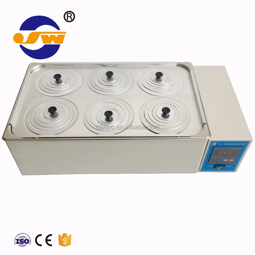 Heating Laboratory Water Bath Hh-s6 - Buy Water Bath Producer,Water ...