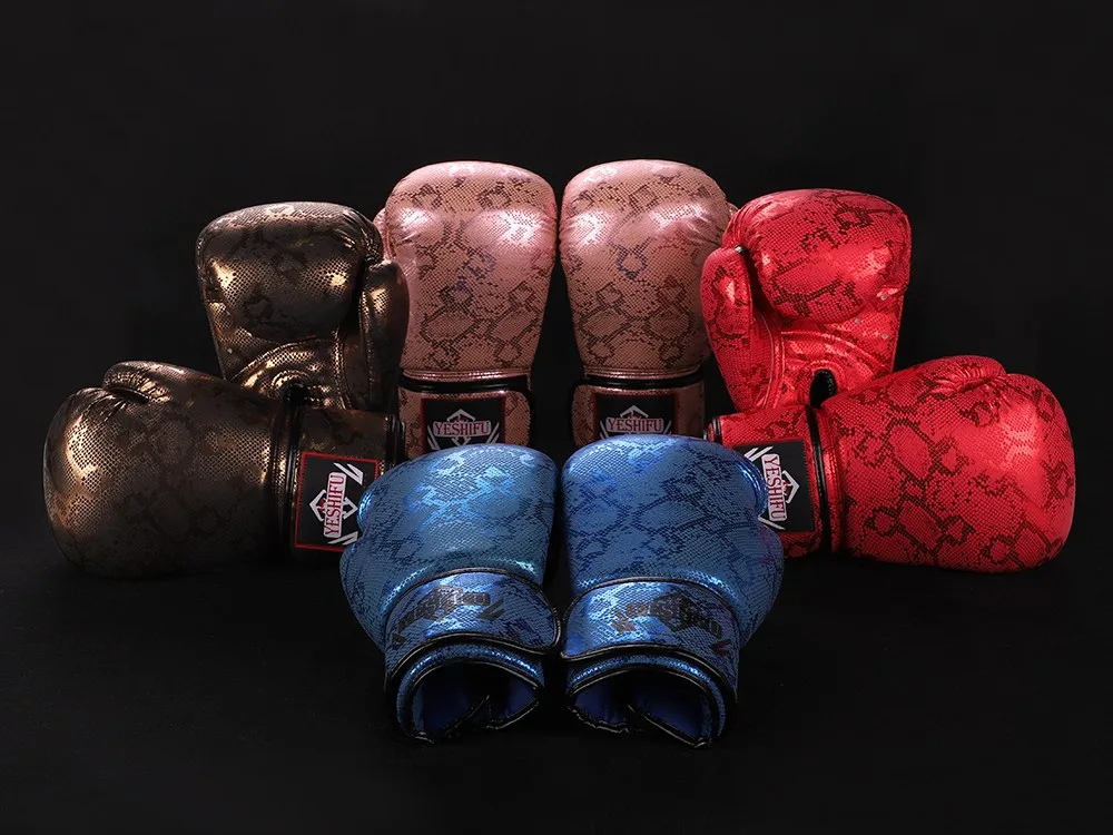 High Quality Leather Custom Made Personalized Glitter Boxing Gloves ...