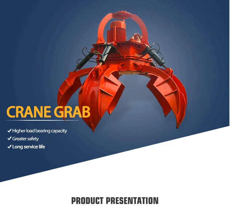 Wireless Remote Controlled Hydraulic Grab Bulk Cargo Marine Crane Used ...