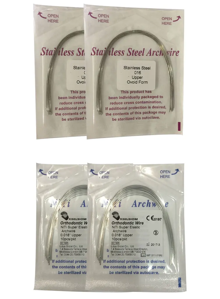 Xihubiom Dental Dimple Orthodontic Niti Arch Wire - Buy Orthodontic ...