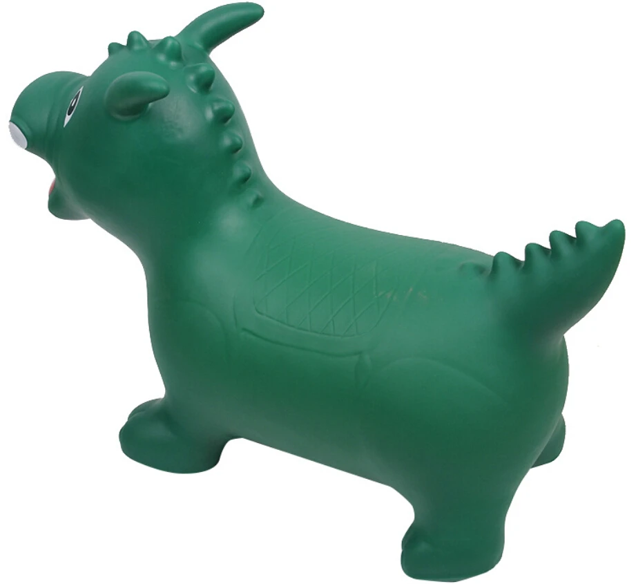 Eco-friendly Pvc Inflatable Animal Bouncy Jumping Moving Dragon Hopper ...