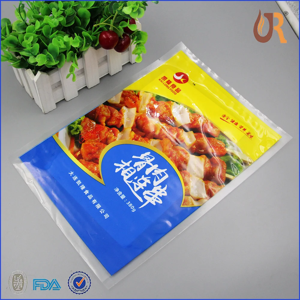 Full Color Printed Plastic Ldpe Food Bag For Frozen Vegetable Packaging ...