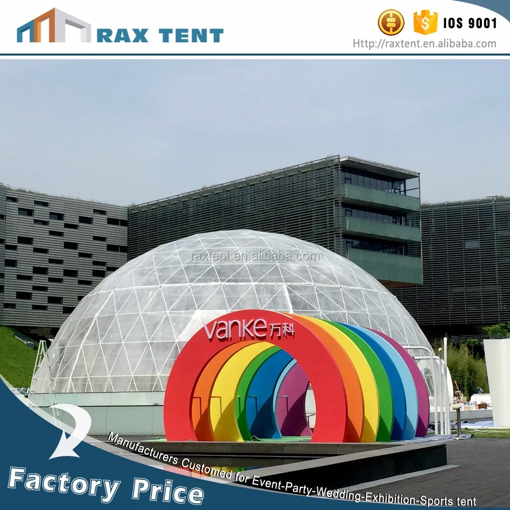 30meters Planetarium Dome,50m Geodesic Dome Event Tent With Glass Panel ...