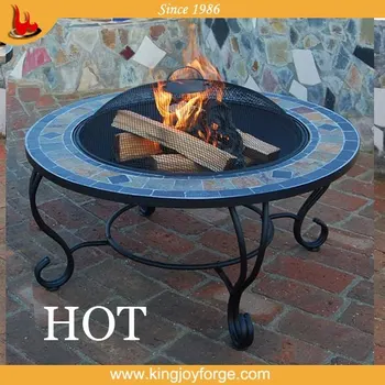 Wood Burning Mosaic Tile Table Fire Pit - Buy Mosaic Tile Table Fire ...