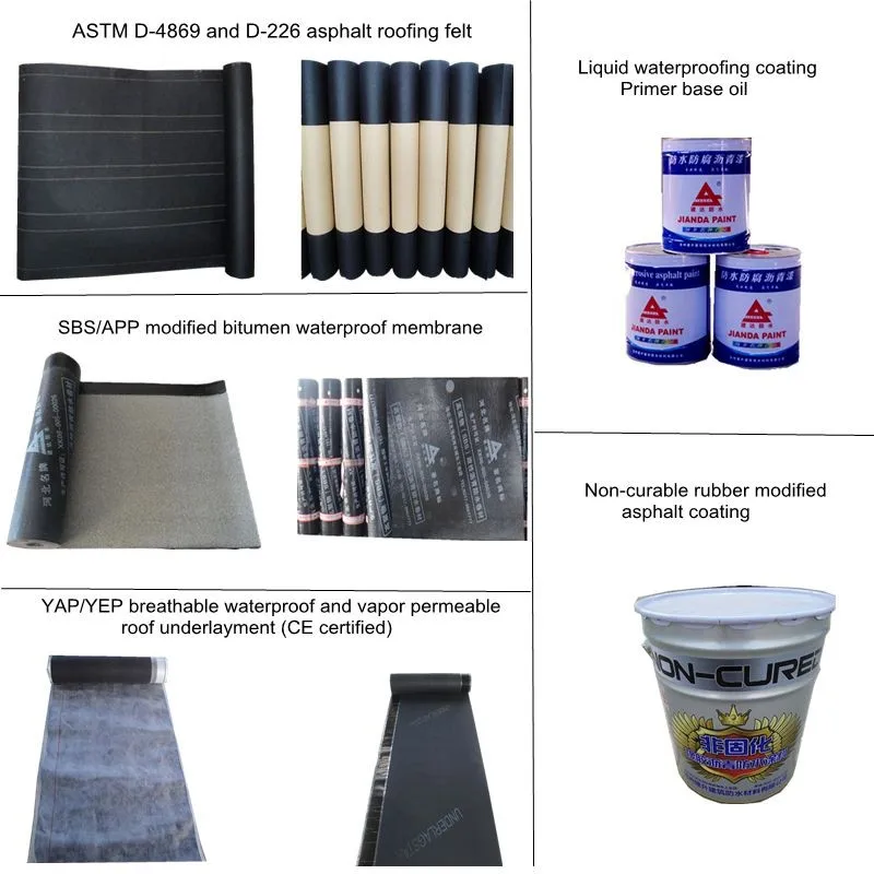 4mm Sbs/app Modified Roof Bituminous Waterproof Sheet - Buy Bituminous ...