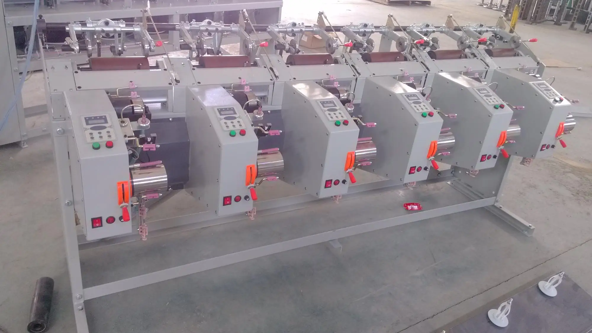 Feihu Yarn Winding Machine Nylon Polyester Dty Poy Yarn Winder Textile ...