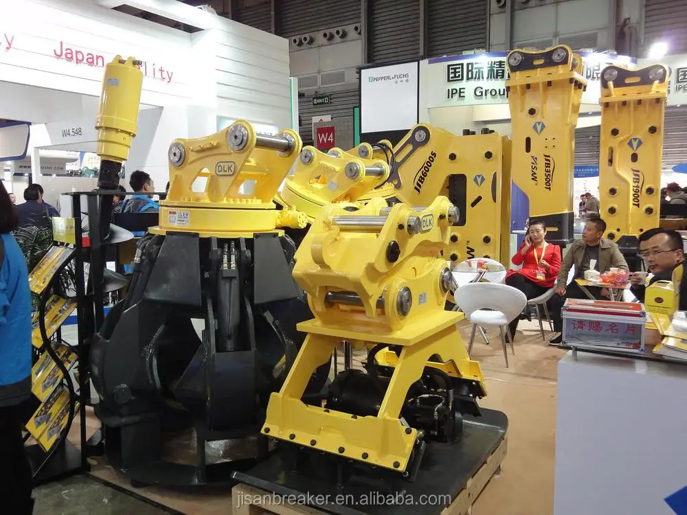 Orange Peel Grab, Hydraulic Material Grapple, Sunwad Scrap Grapple for ...