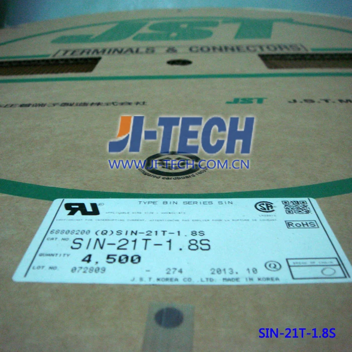 Jst Sin 系列端子连接器 Sin-21t-1.8s 电线到电线连接器 - Buy Jst 连接器，电线到电线连接器，端子 Product ...
