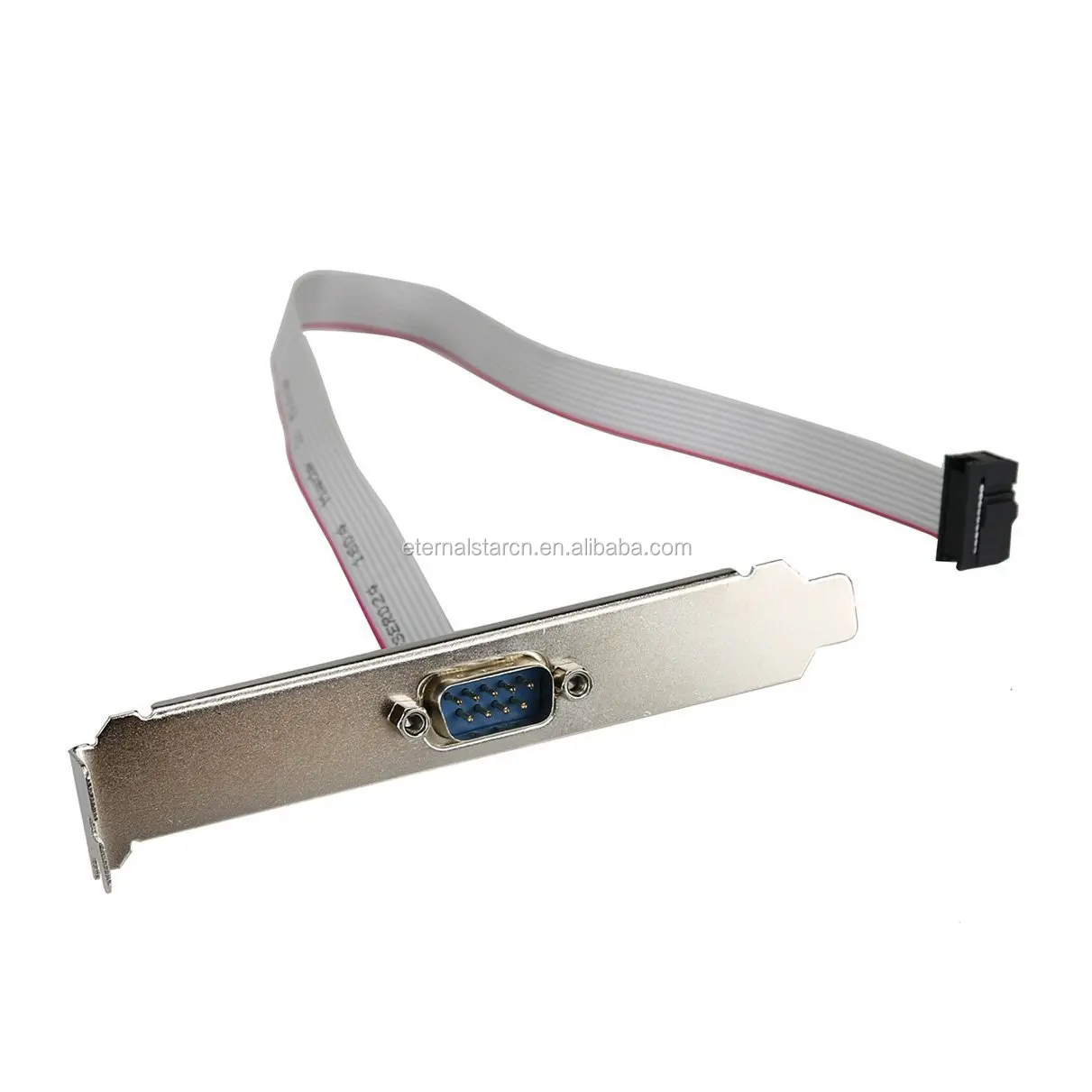 RS232 DB 9 Pin Serial Port Connector with Ribbon Cable