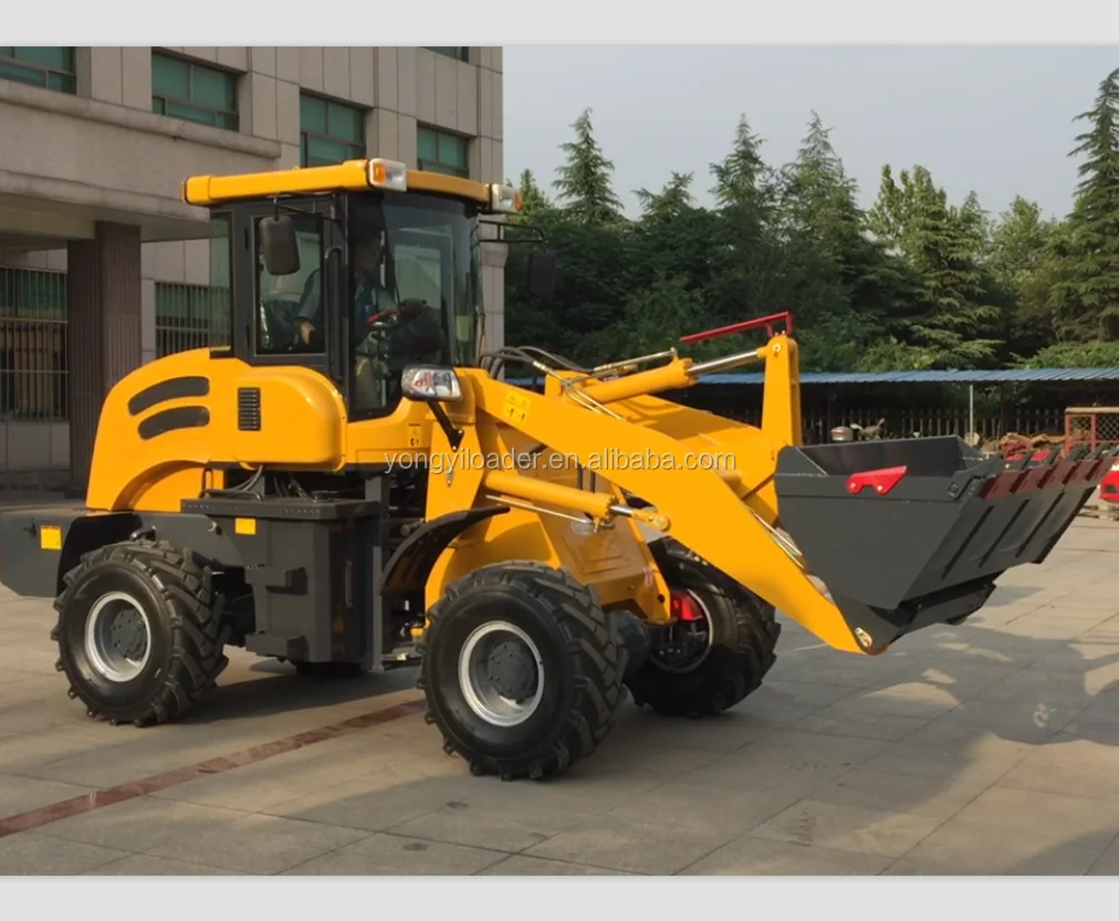 4 Wd Wheel Drive Front End Loader Small Wheel Loader Front End Loader ...