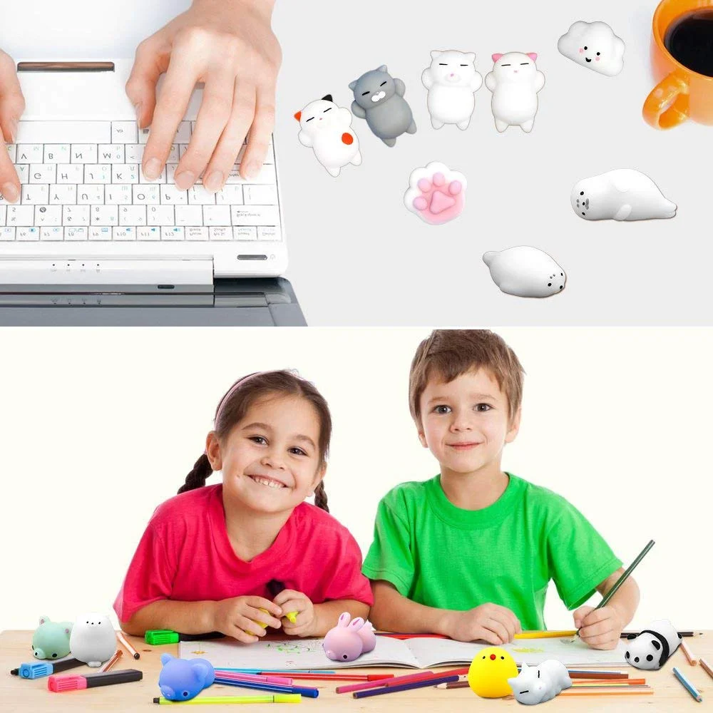 Mini Mochi Squishys - Fun Educational Stress Relief Toys