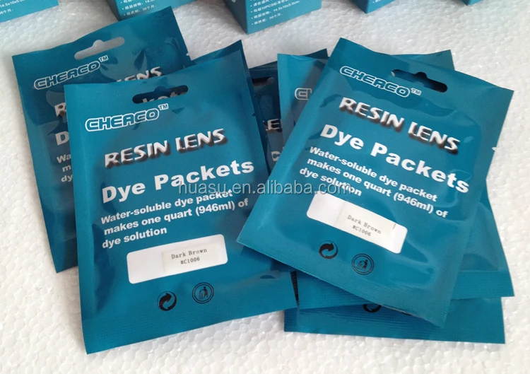 Optical Lens Tinting Powders - Resin Lens Dye Packets