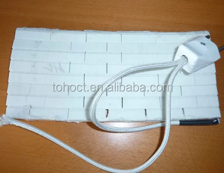 Industrial 95%alumina Ceramic Heating Bead Pad For Heating Element ...