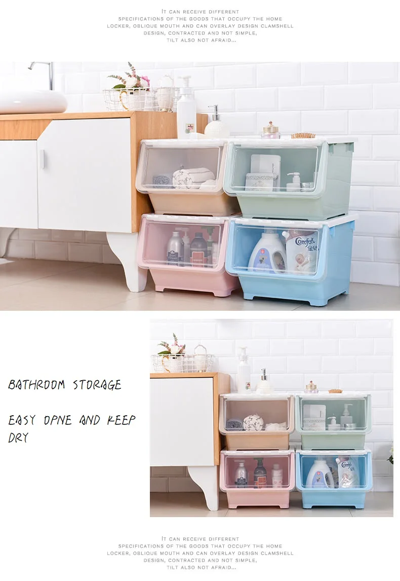 Vengo Storage Boxes - Stackable, Durable, and Versatile