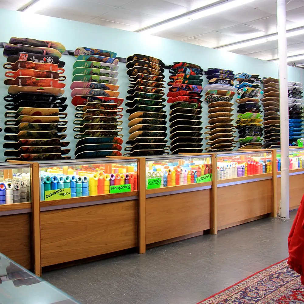 Inspire Purchasing In Deck Retail Store Display Playwood Skateboard ...