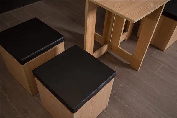 European Style Hideaway Dining Table And Chair Set - Buy Hideaway ...