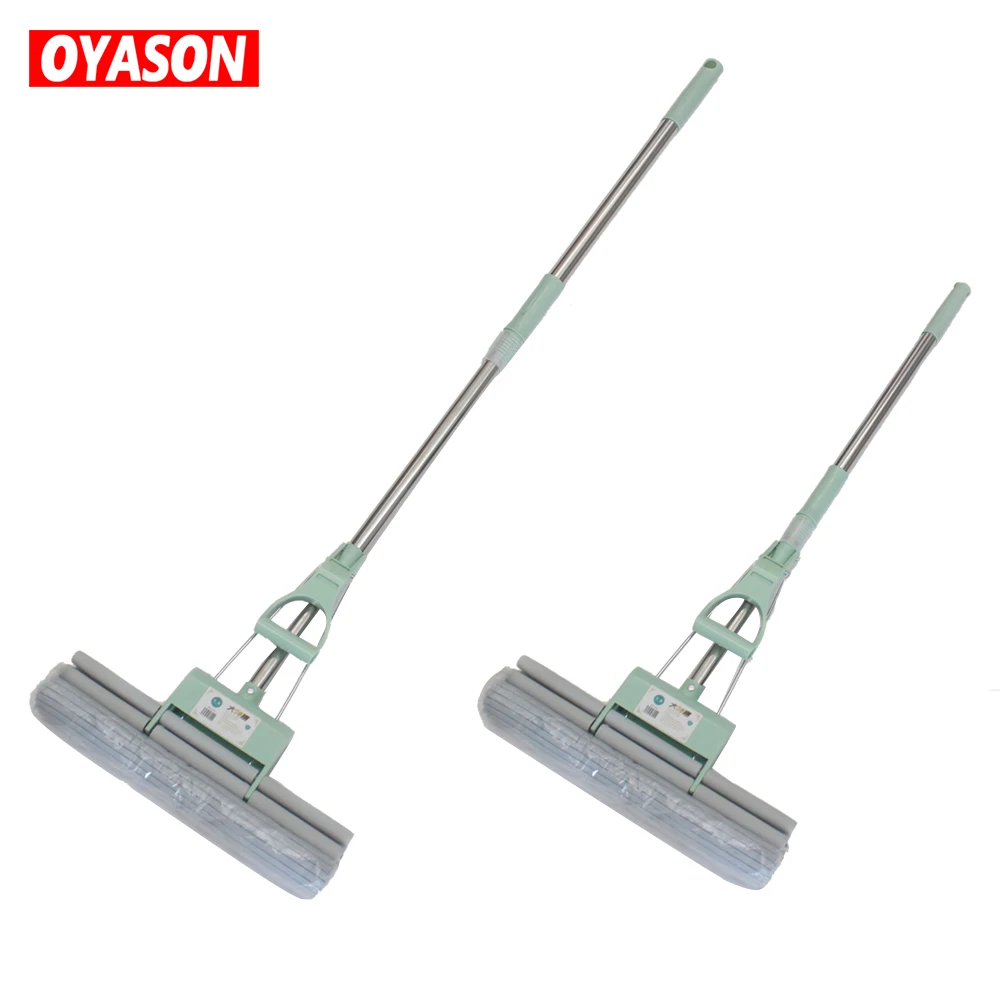 Super Absorbent Double Roller Pva Sponge Foam Mop For Kitchen Floor ...